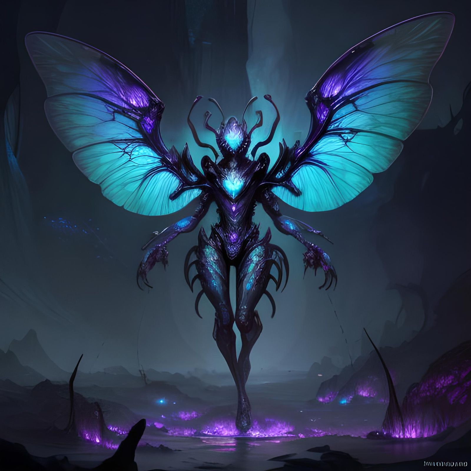 Yuggoth Apparition - AI Generated Artwork - NightCafe Creator