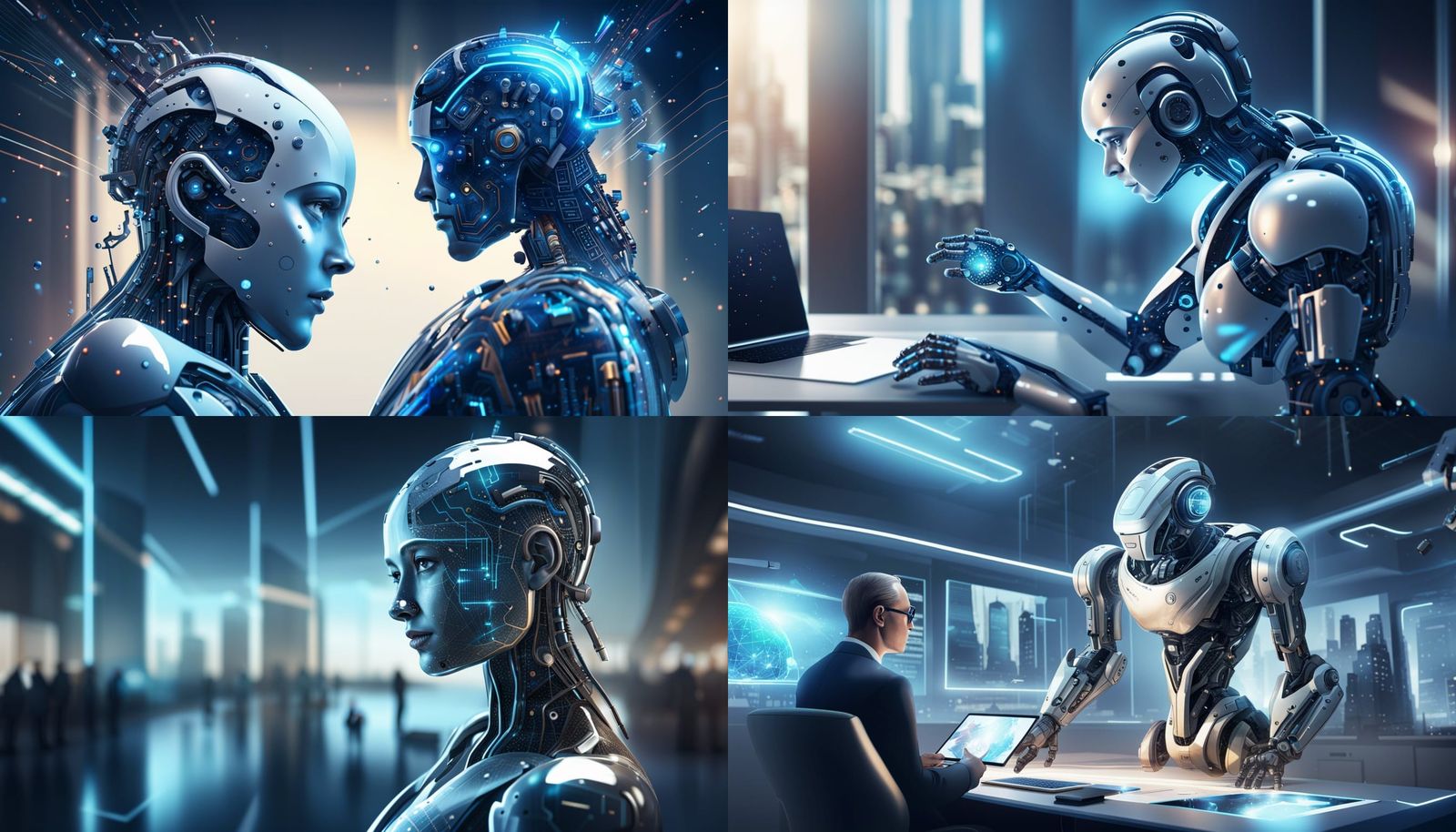 Artificial Intelligence plus business news imagery 8k resolution ...