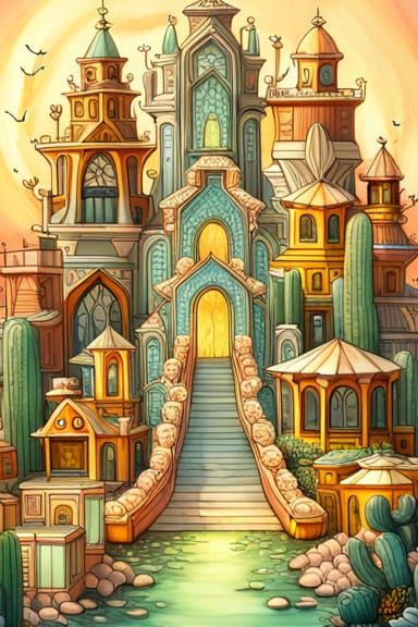 fairy kingdom - AI Generated Artwork - NightCafe Creator