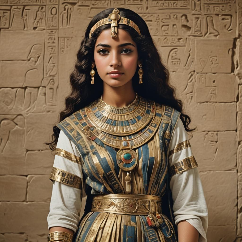 Egyptian princess - AI Generated Artwork - NightCafe Creator