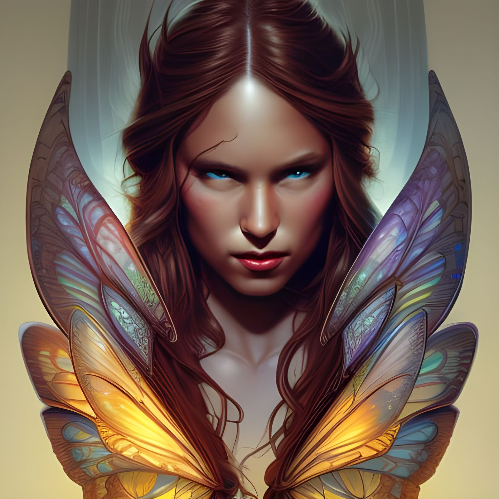 Butterfly Goddess 🦋 - AI Generated Artwork - NightCafe Creator