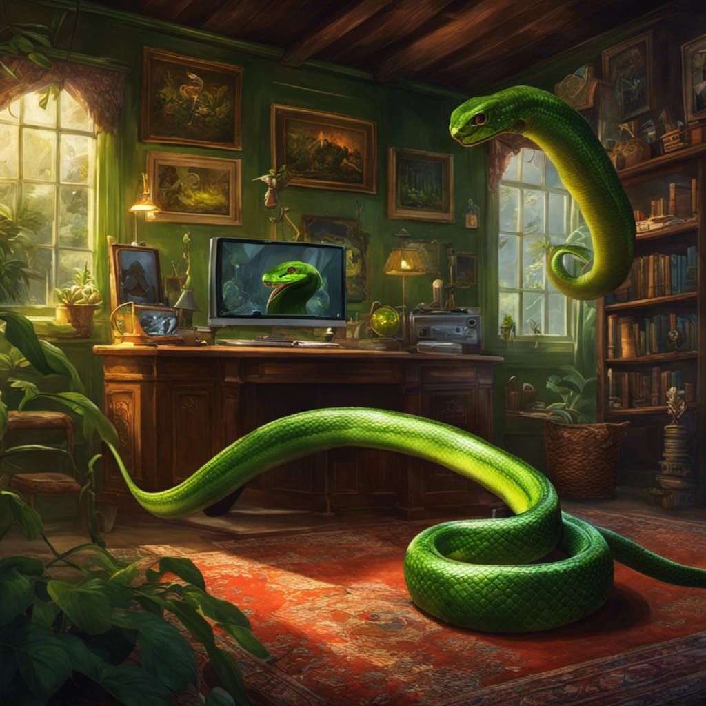 Snakes - AI Generated Artwork - NightCafe Creator
