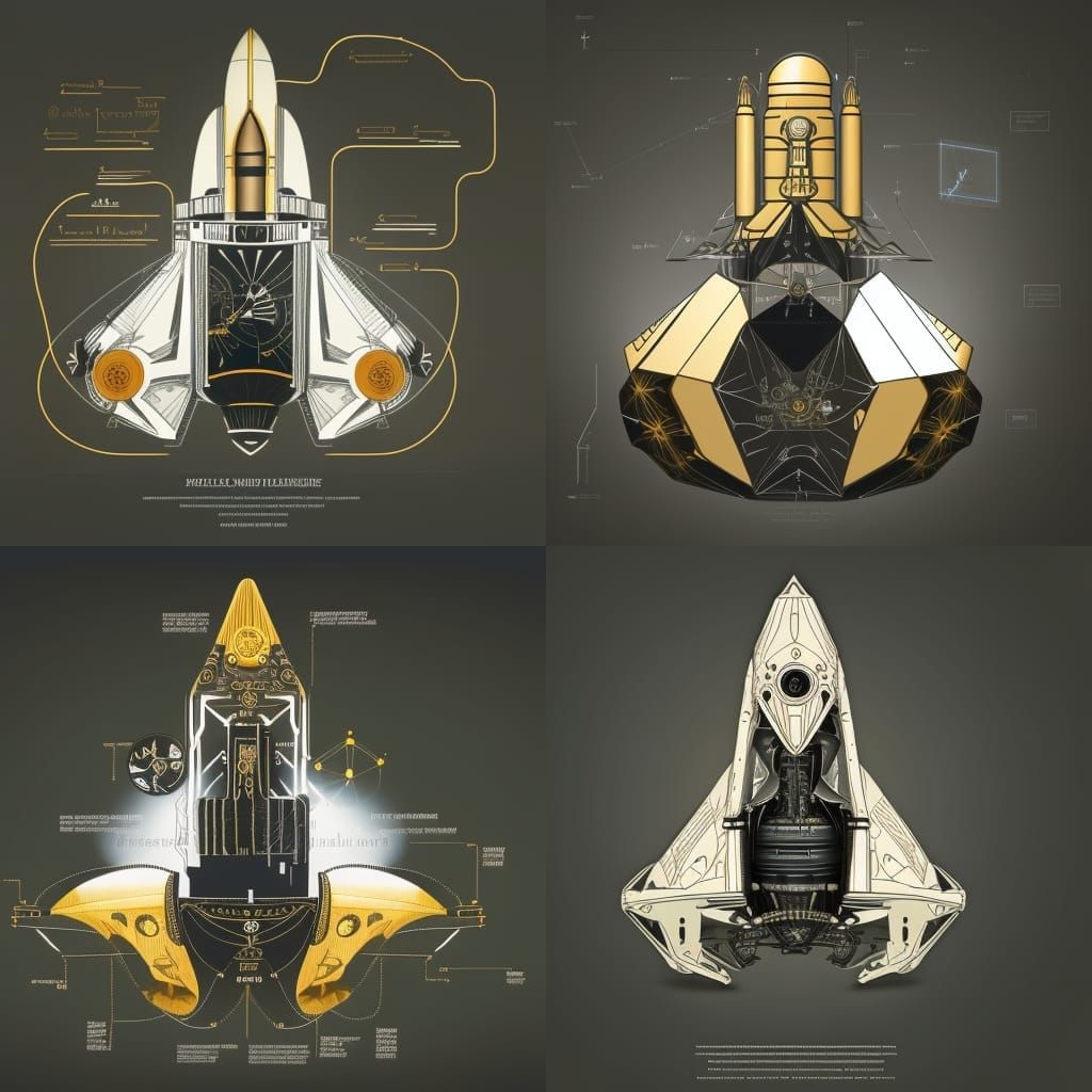 Starship Models - AI Generated Artwork - NightCafe Creator