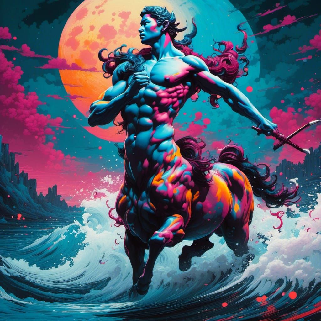 The Centaur - AI Generated Artwork - NightCafe Creator