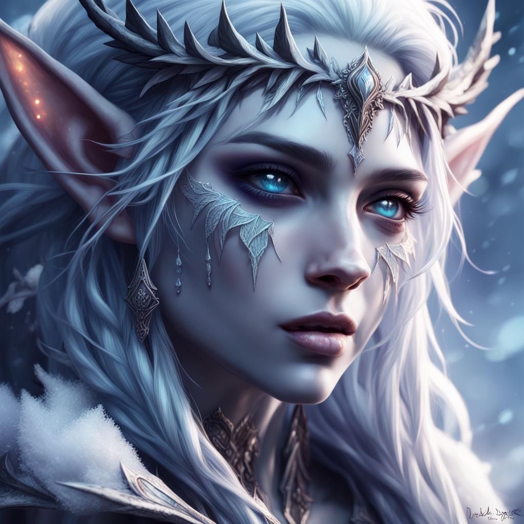 frost elves - AI Generated Artwork - NightCafe Creator