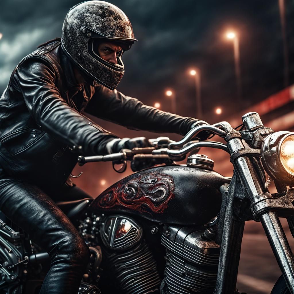 Bike Ride - AI Generated Artwork - NightCafe Creator