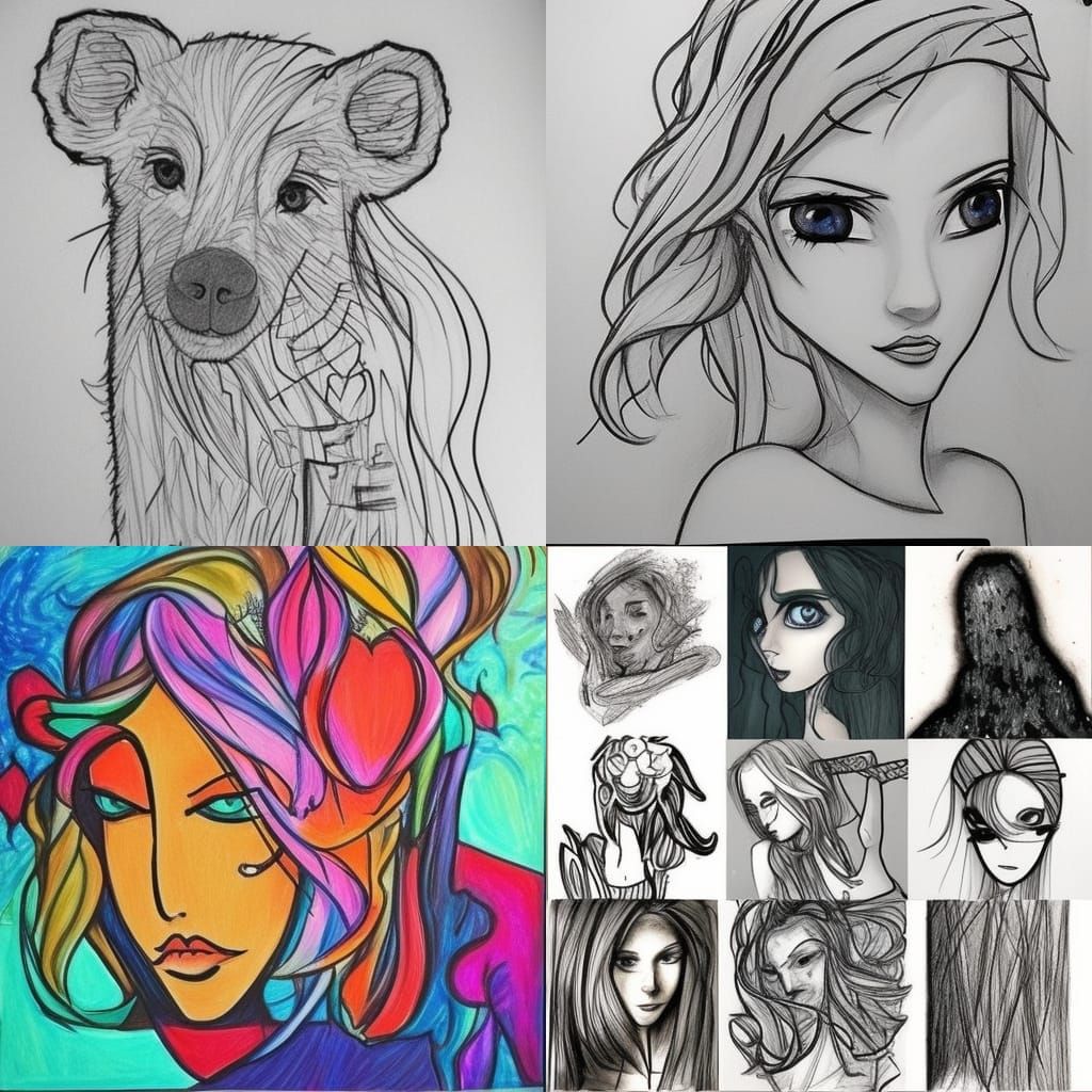 random art posts - AI Generated Artwork - NightCafe Creator