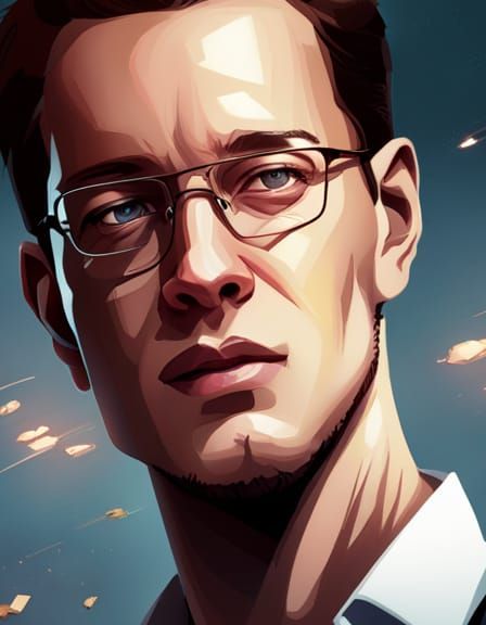 Jr. Stephen Hawkins : r/nightcafe