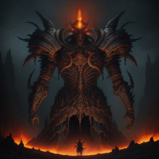 Heavenly Angels Engage Armageddon Demons in Epic B... - AI Art