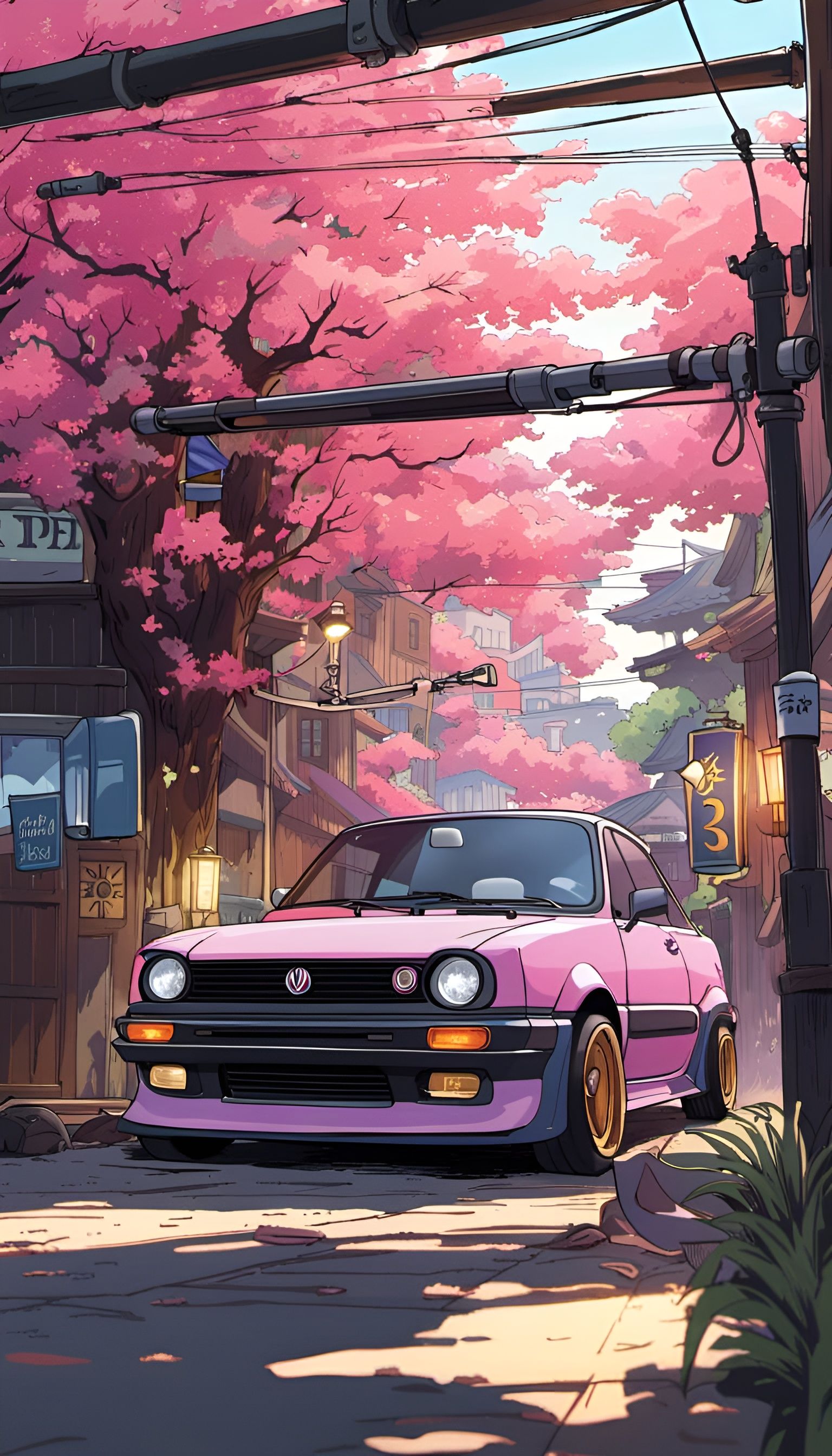 JDM Dreams - Midday Convenience Store Snack Run - AI Generated Artwork ...