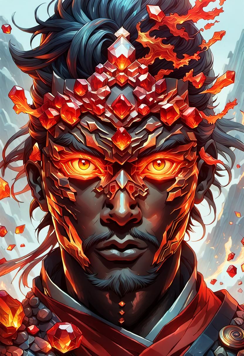 (Crystal gem Fire AfricanSamurai human merge) Rutkowski, Minjae Lee, Ana Paula Hoppe, Armando ...