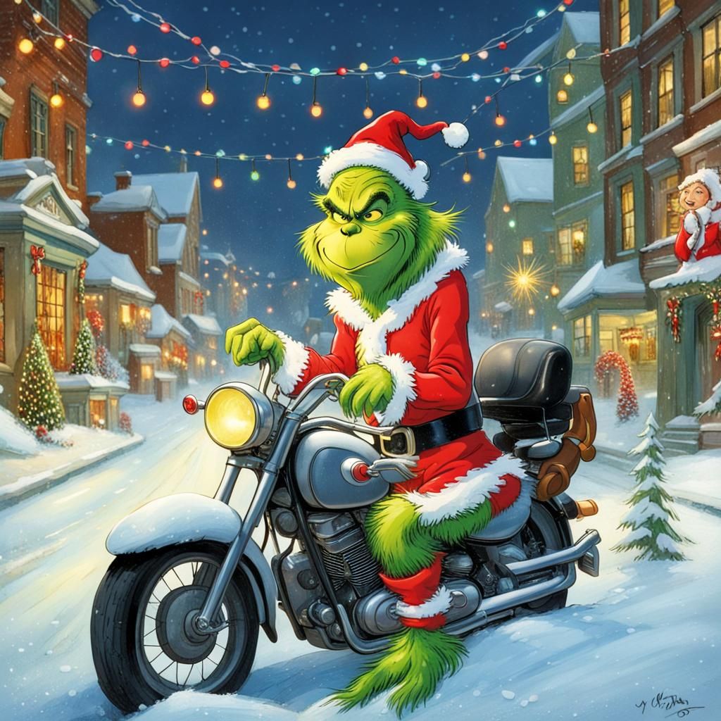 The Grinch - AI Generated Artwork - NightCafe Creator