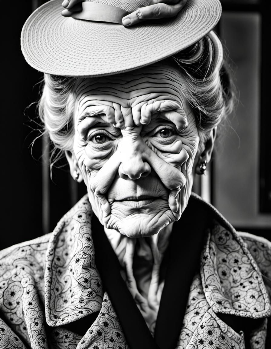 Old Woman - AI Generated Artwork - NightCafe Creator