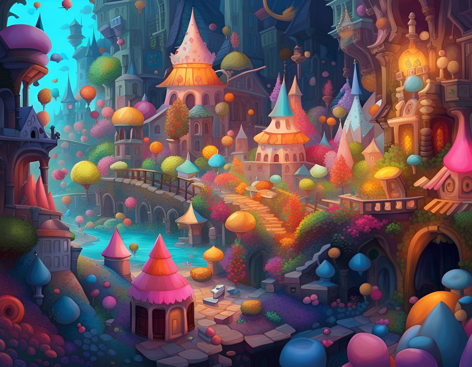 The Joy of Childhood Innocence - AI Generated Artwork - NightCafe Creator