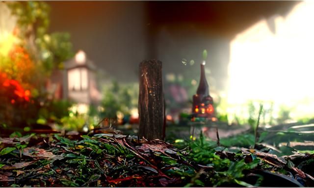 The evil and me CryEngine finalRender volumetric lighting composite photograph macro photography ...
