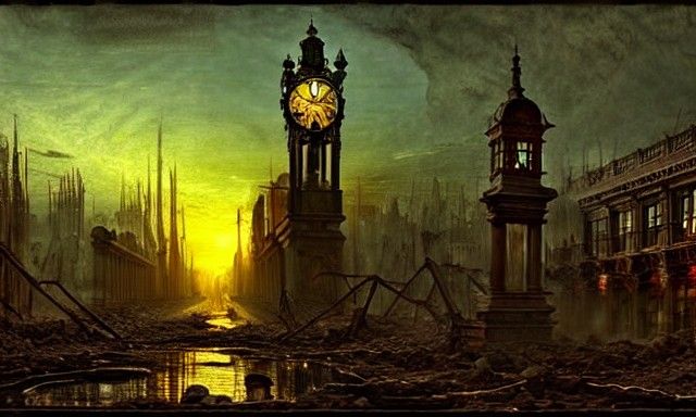 Reconstruction After the Inferno - Eldritch Canaletto Caspar David ...