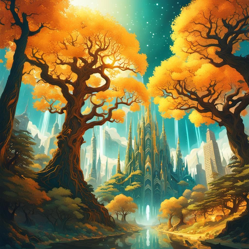 Modern Magic 3 - AI Generated Artwork - NightCafe Creator