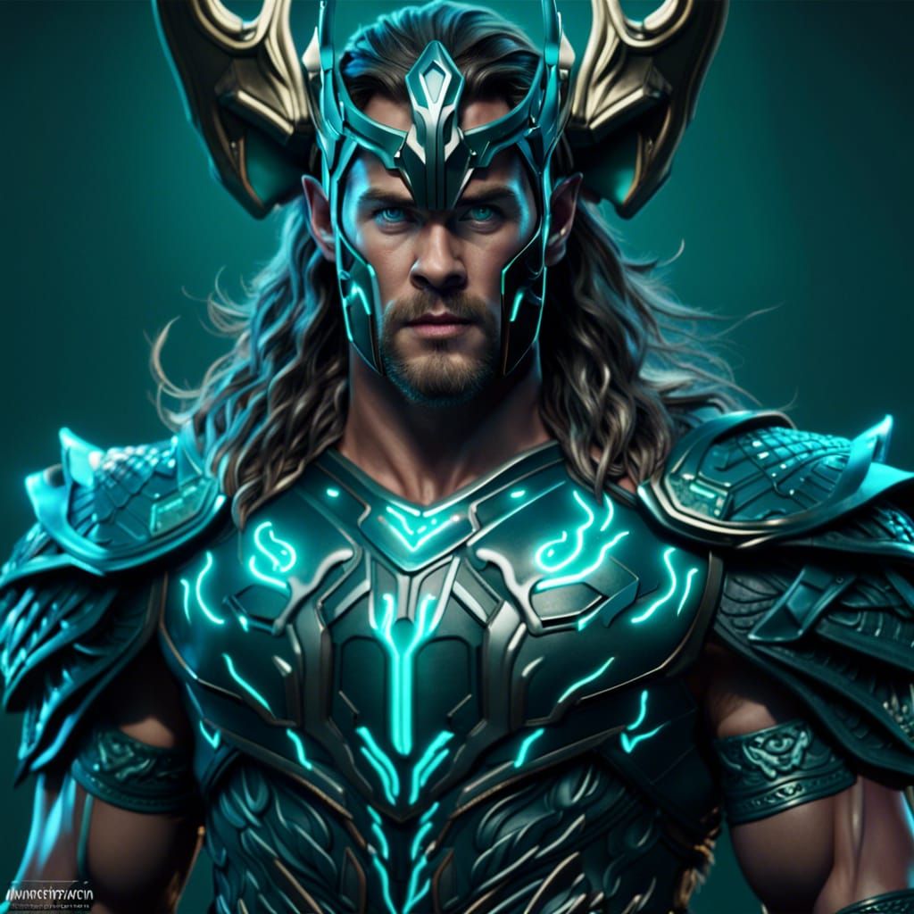 Rune King Thor - AI Generated Artwork - NightCafe Creator