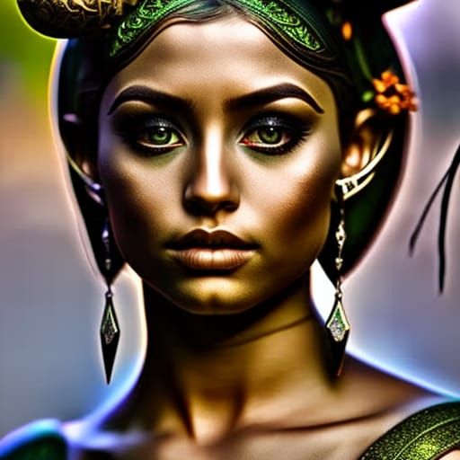 Stunning view of a forest pixie girl highly detailed, 4k, hdr, smooth ...