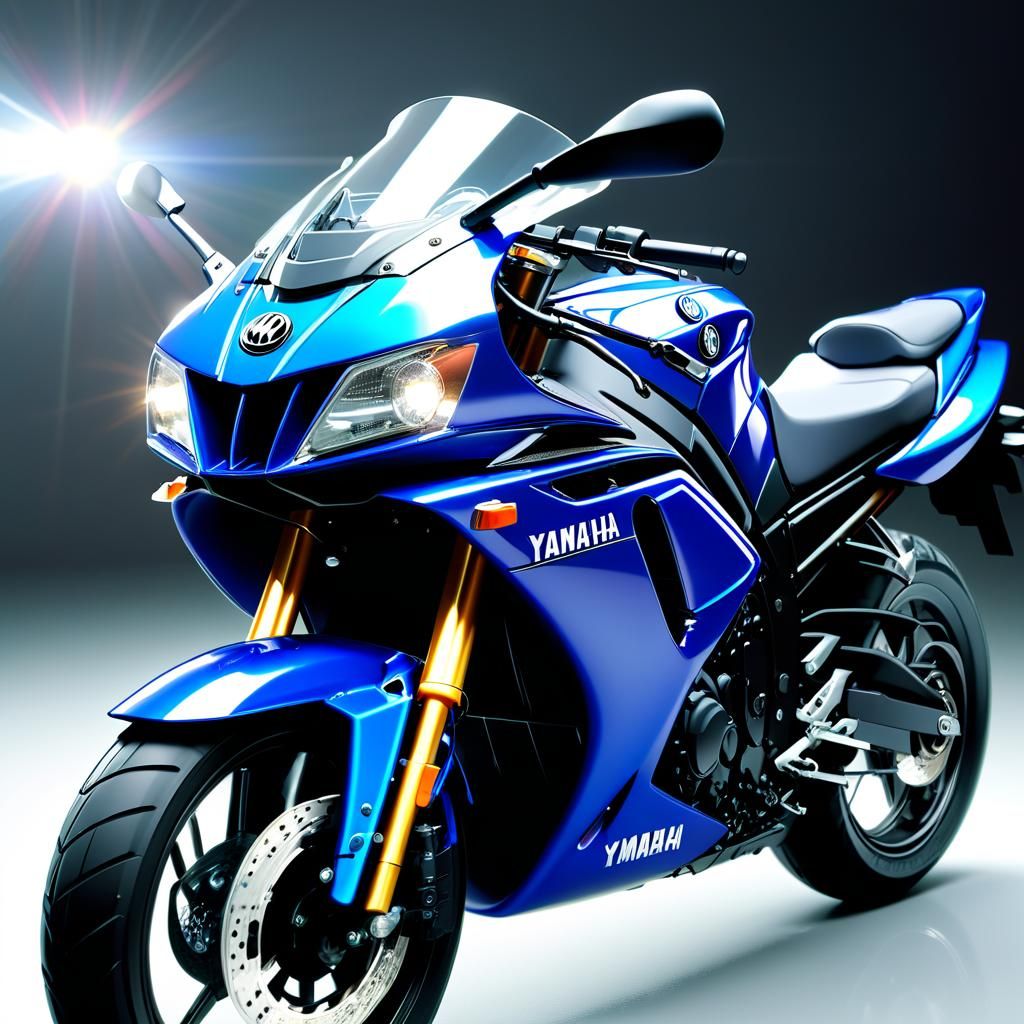 Motorad Yamaha - AI Generated Artwork - NightCafe Creator