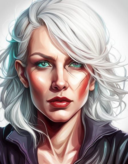 Cordelia from The Odyne series - AI Generated Artwork - NightCafe Creator