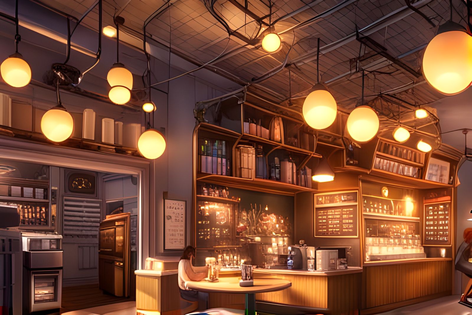 Night Café - AI Generated Artwork - NightCafe Creator