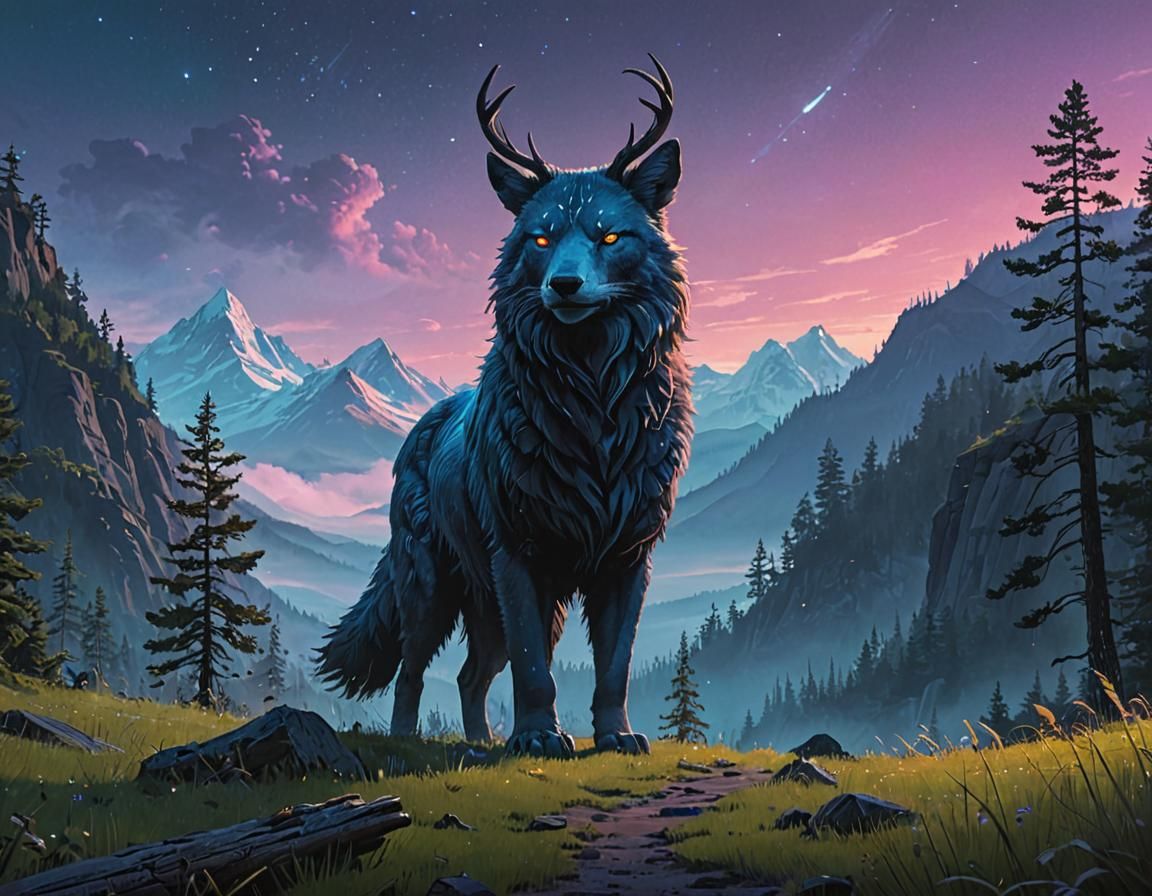 Mythical creature - AI Generated Artwork - NightCafe Creator