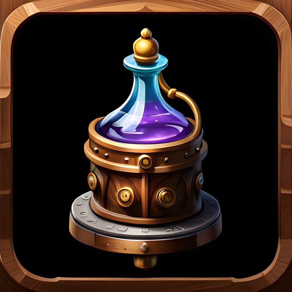 Potion Bottle - AI Generated Artwork - NightCafe Creator