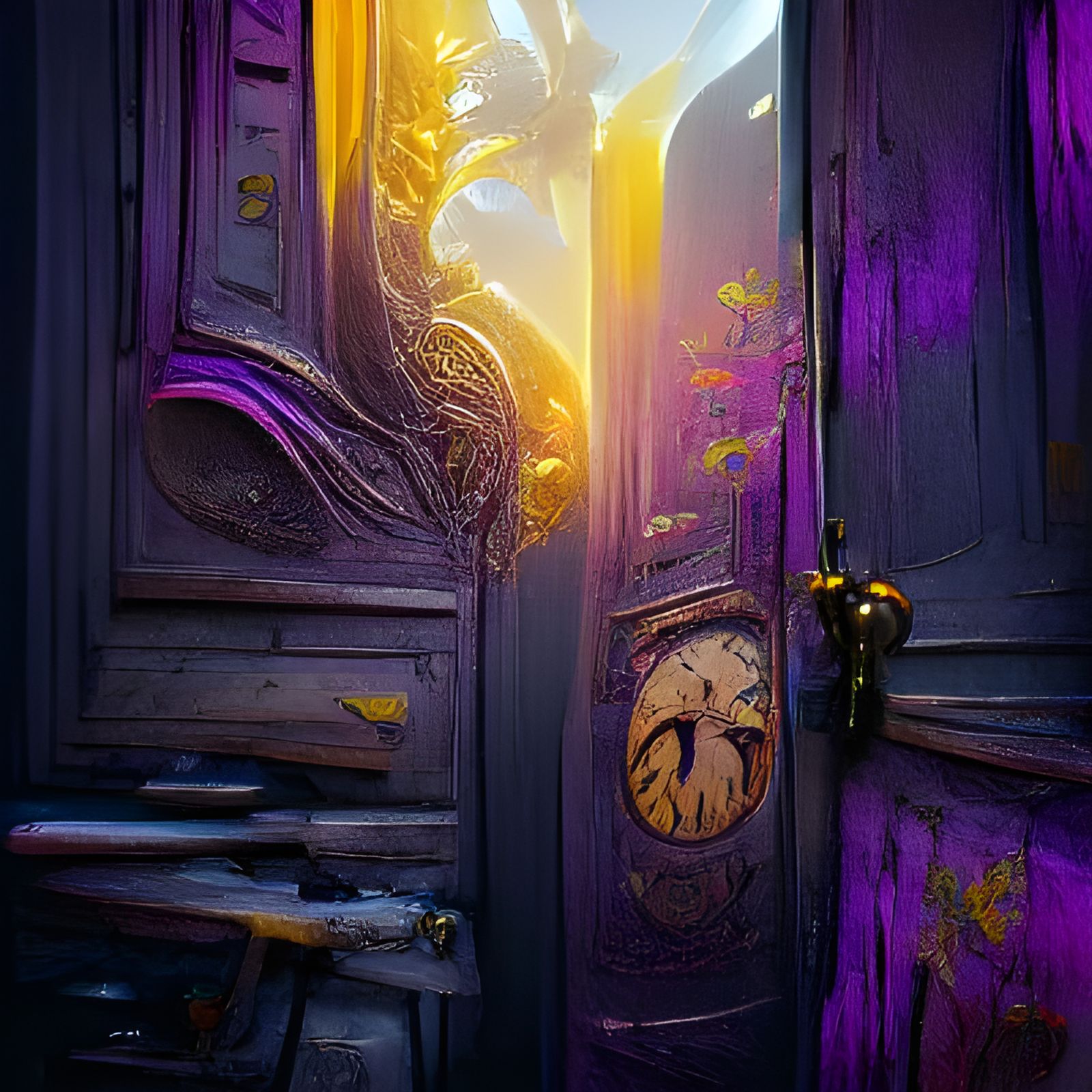 timeless door - AI Generated Artwork - NightCafe Creator