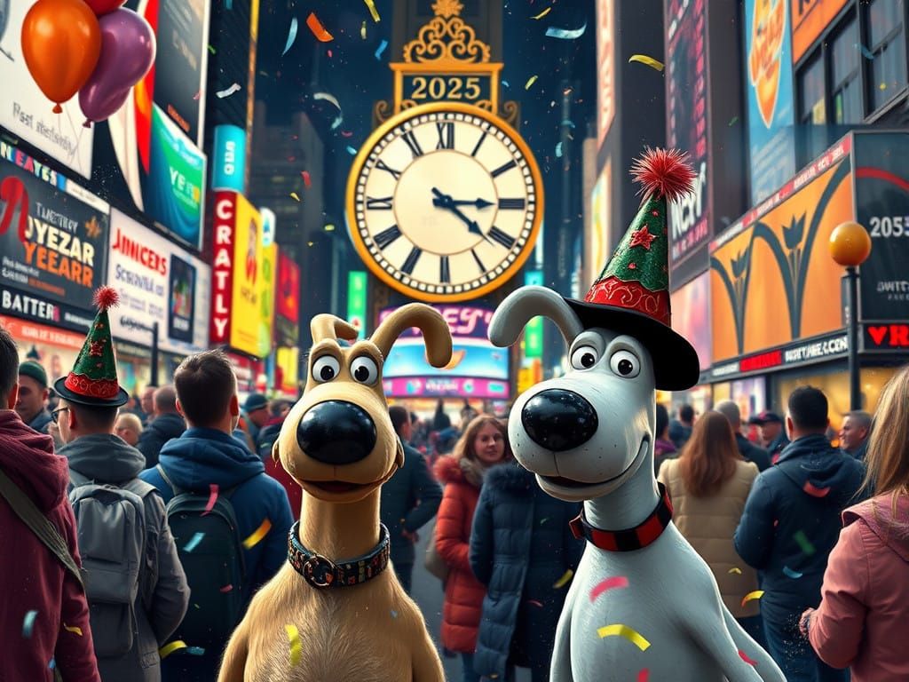 New Year's Eve Countdown! - New Year's Eve Celebrants in Tim...