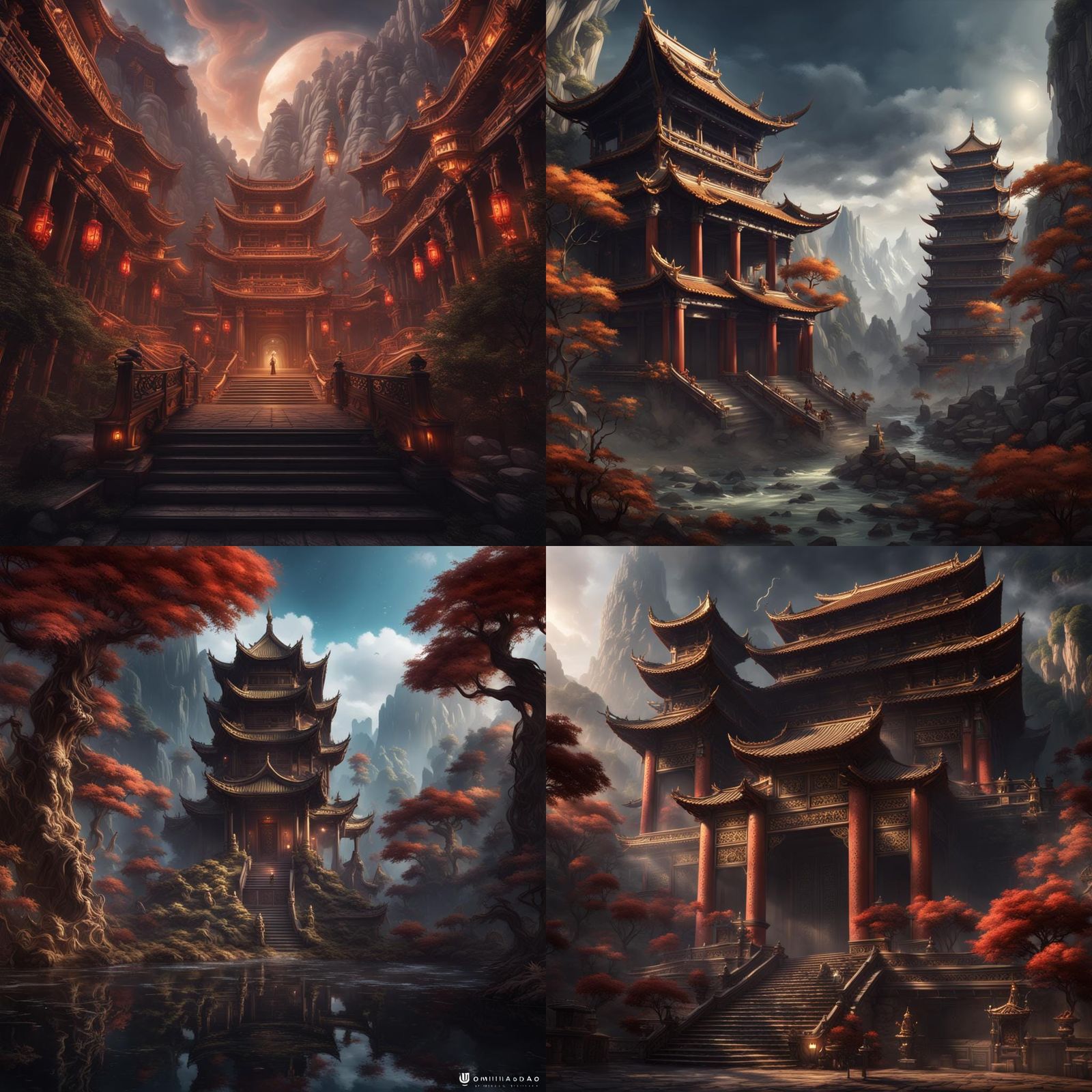 Omnidao I want you to draw something the represents the tao/ dao being ...