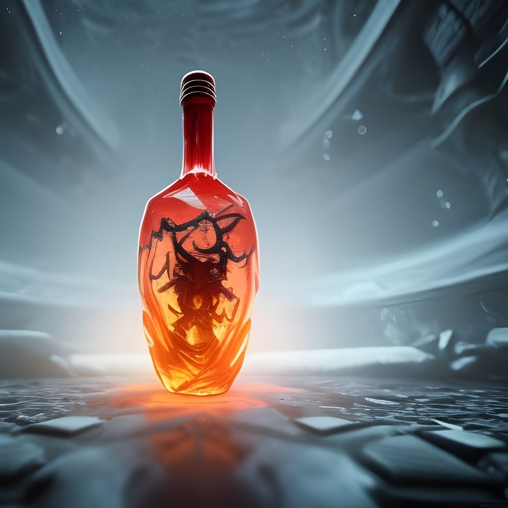 Dimension to Hell in a Bottle - AI Generated Artwork - NightCafe Creator