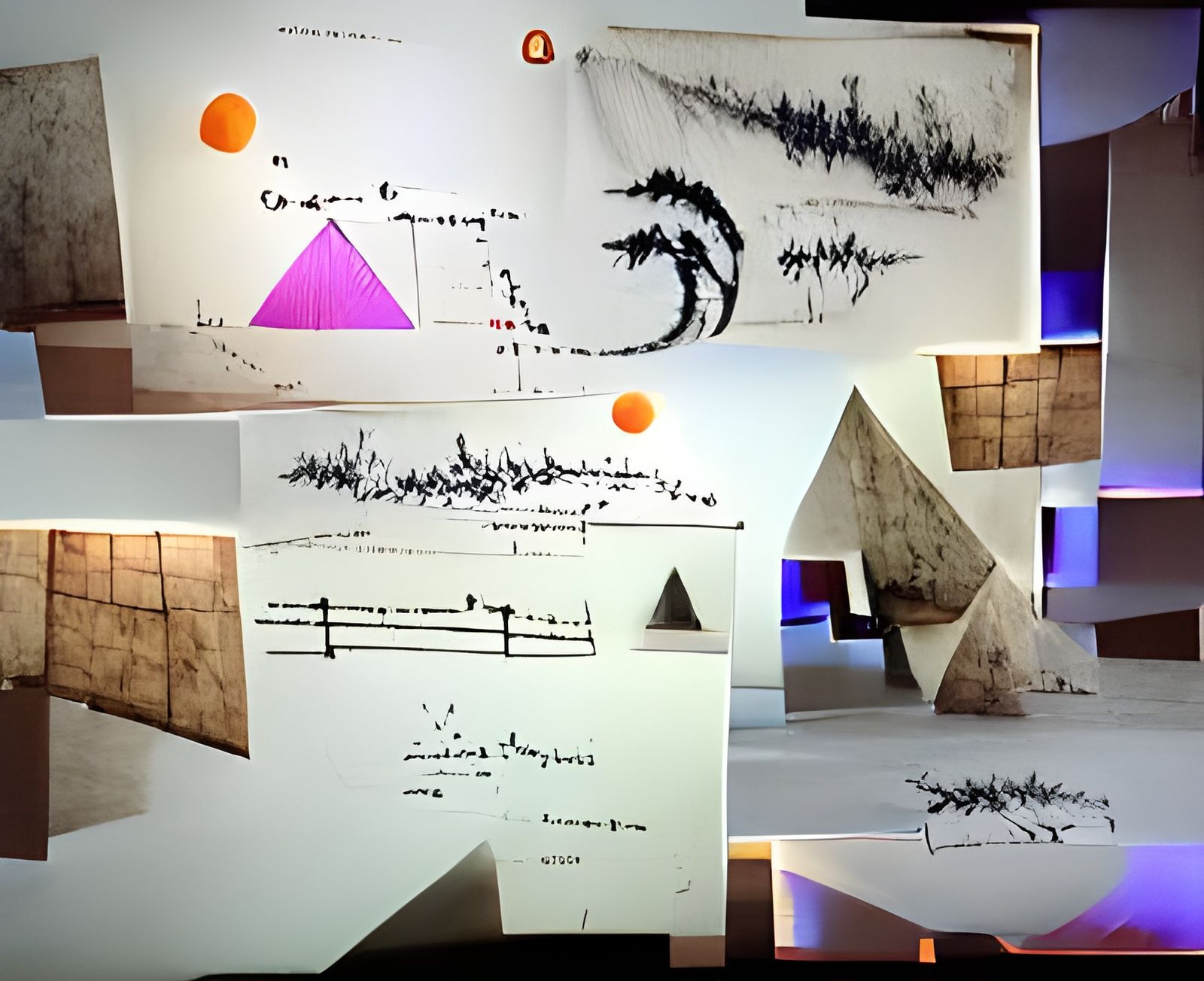 Graphic score; graphic notation; music notation; Cathy Berberian ...