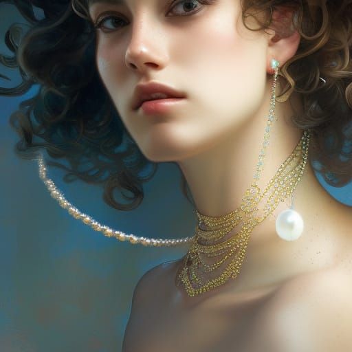 Young girl - AI Generated Artwork - NightCafe Creator