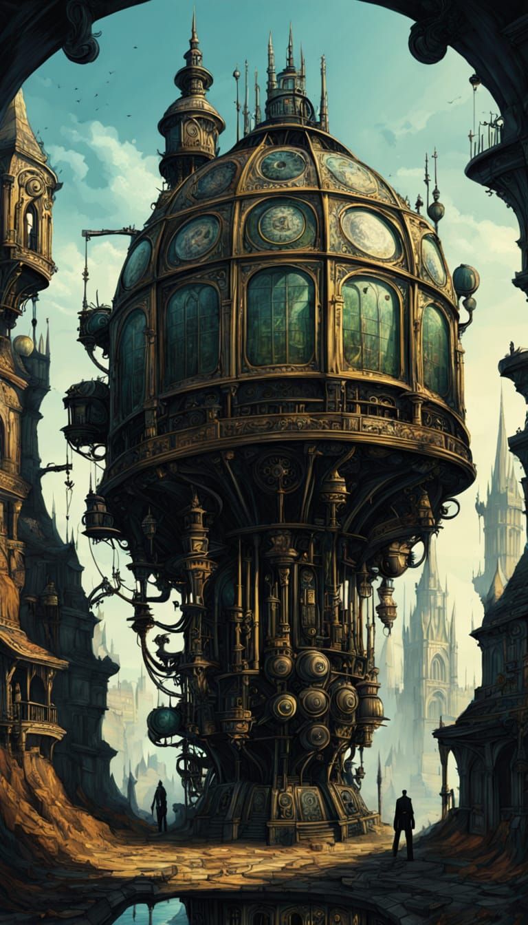 Fantasy AI Art, Real Cartoon XL v4, 2025, Robot