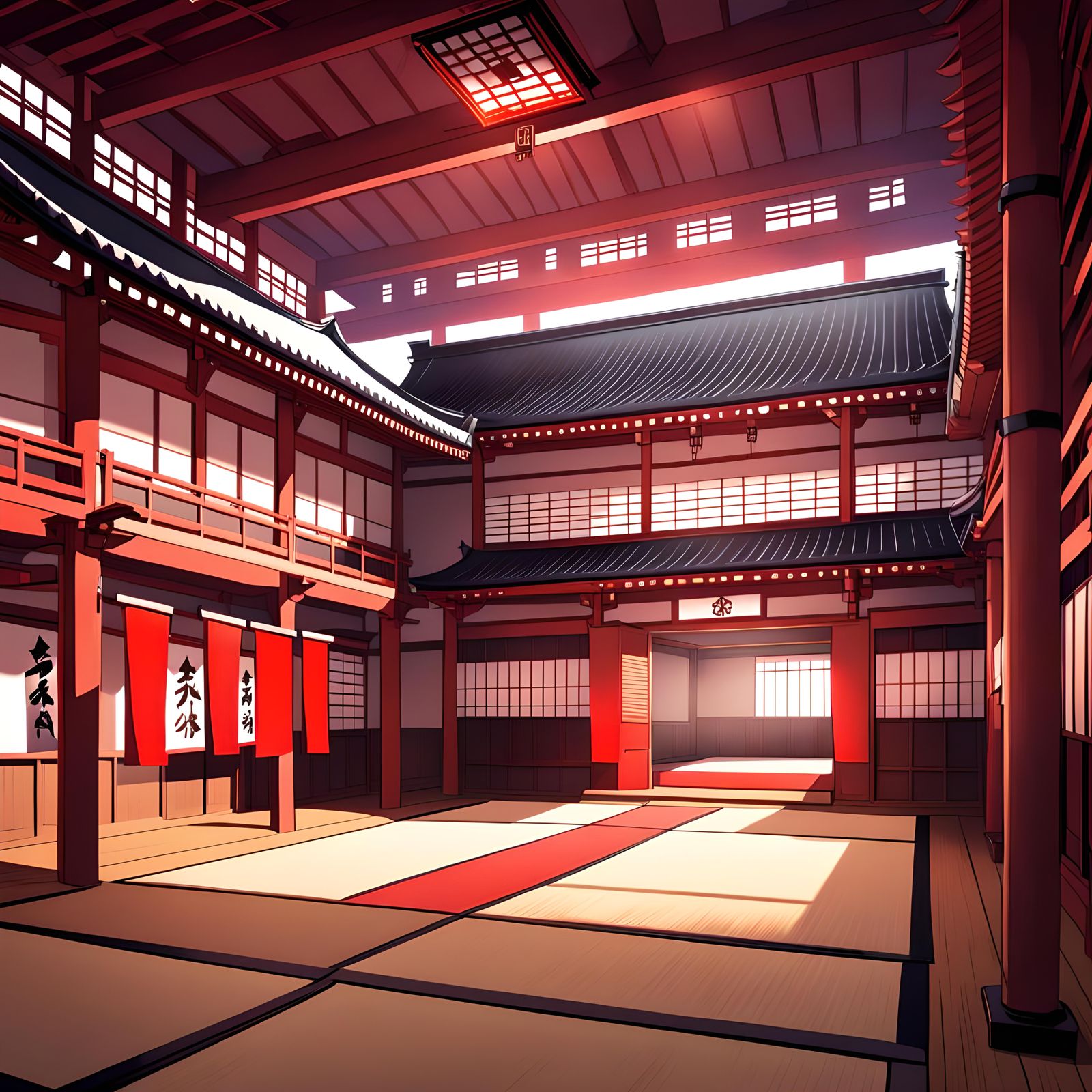 A Dojo - AI Generated Artwork - NightCafe Creator