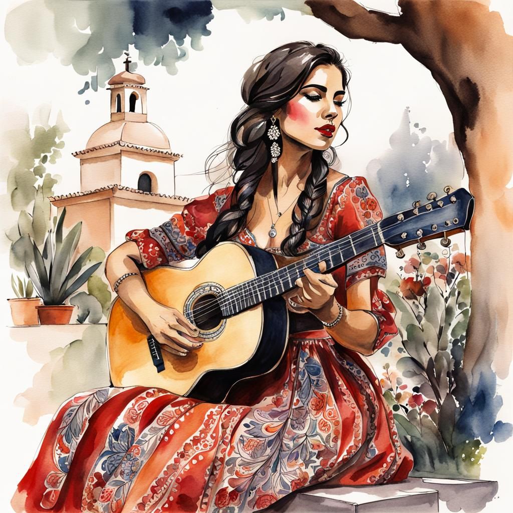 Gipsy Princess #89 Romancero Jitano - AI Generated Artwork - NightCafe ...