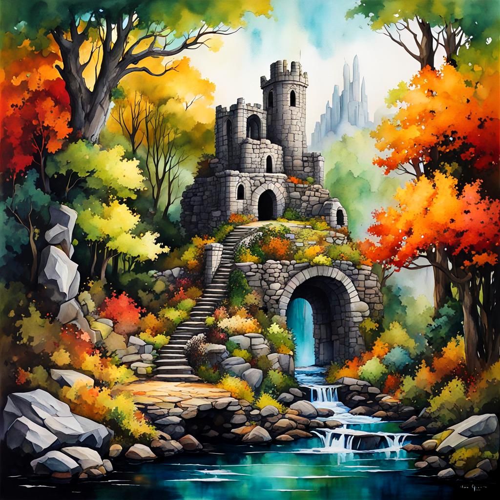 ((masterpiece)), ((high detail)), ((beautiful)), (((silver fox ...