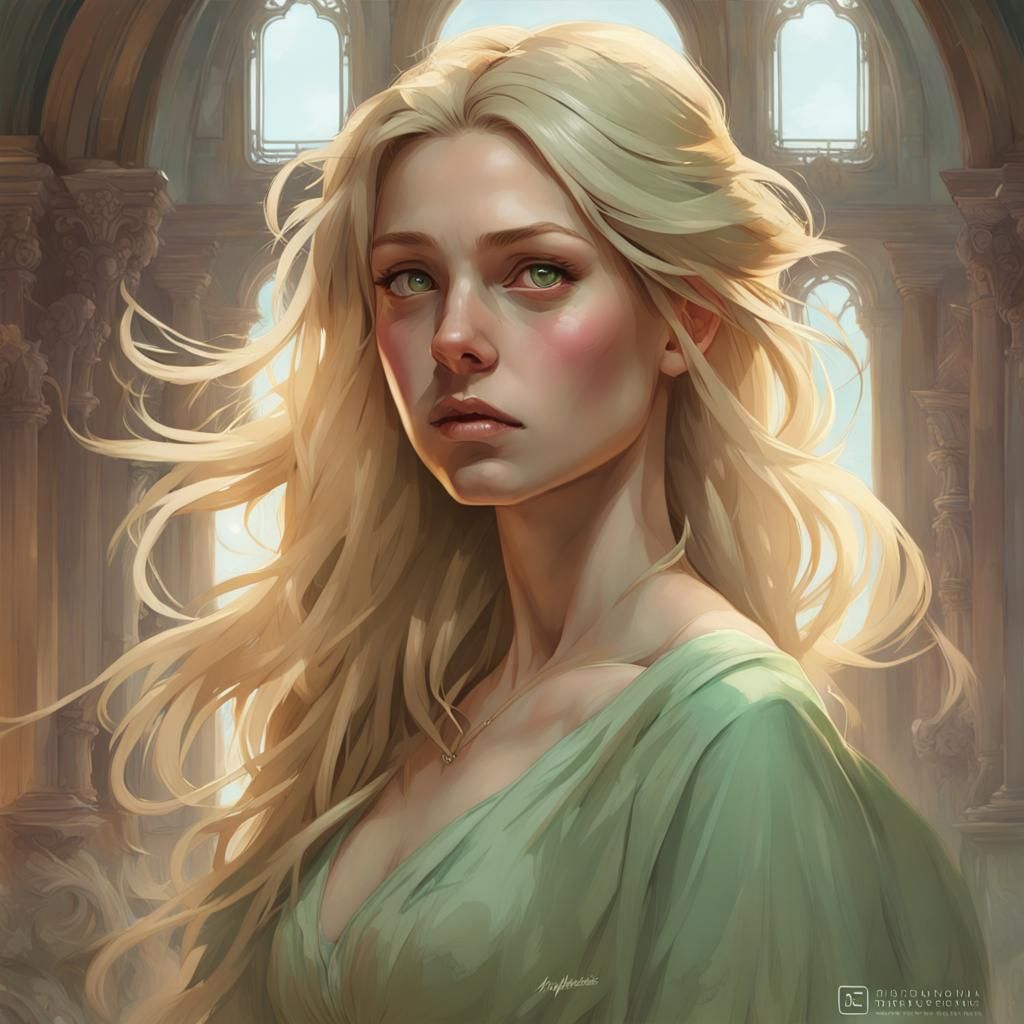 Raylie Ann, Rapunzel Retold - AI Generated Artwork - NightCafe Creator