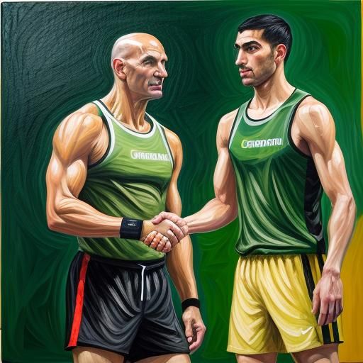 Ambassador Apollo and Lee Jones 333l3tj4 - AI Generated Artwork ...