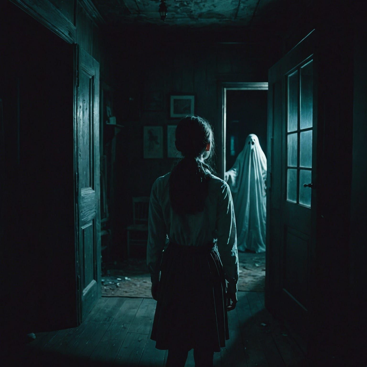 Ghost or Prank - AI Generated Artwork - NightCafe Creator