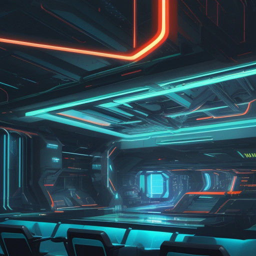 Digimon Battles Cyberspace in a Futuristic, Neon-L... - AI Art