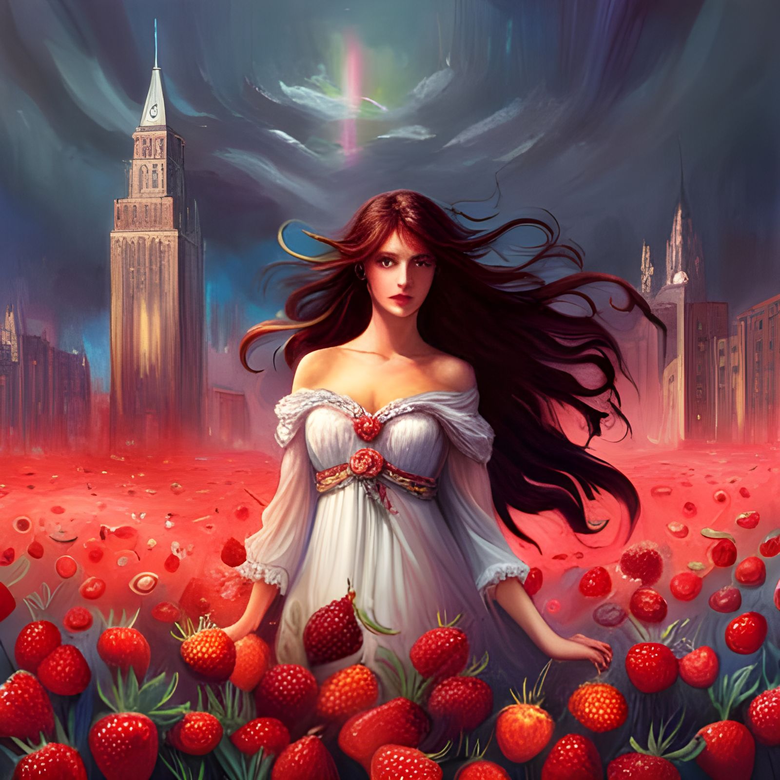 Strawberry fields forever - AI Generated Artwork - NightCafe Creator