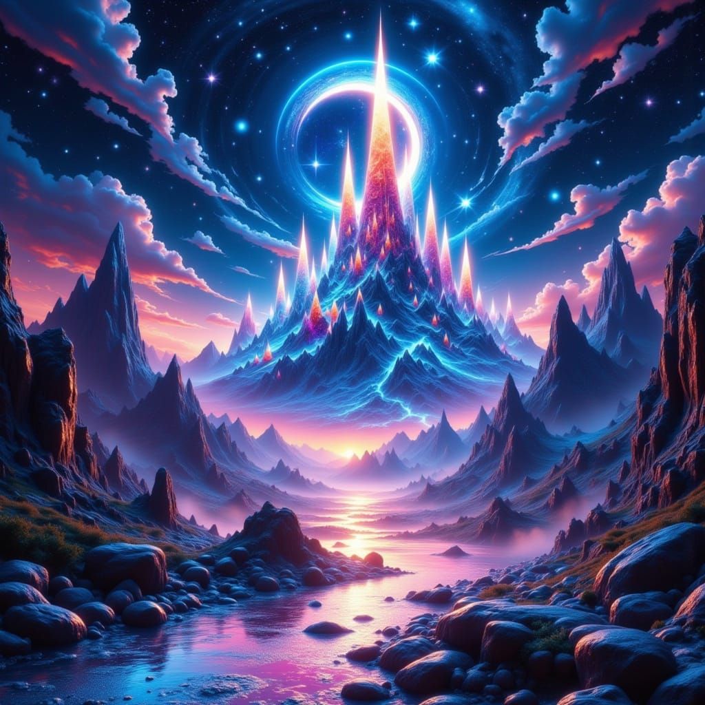 The Kingdom of Mystra - Ethereal Kingdom of Shimmering Spire...