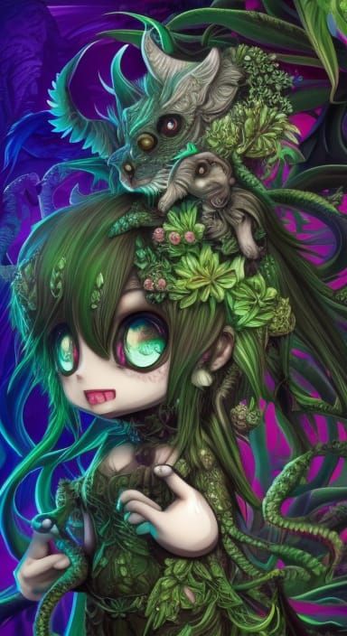 Woodland Fae - AI Generated Artwork - NightCafe Creator