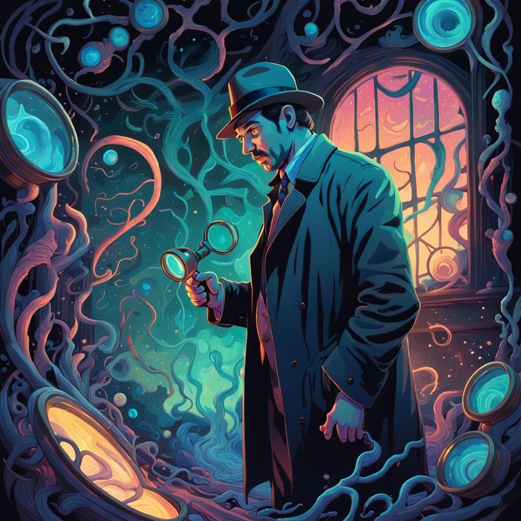 The Case of the Empty House - AI Generated Artwork - NightCafe Creator