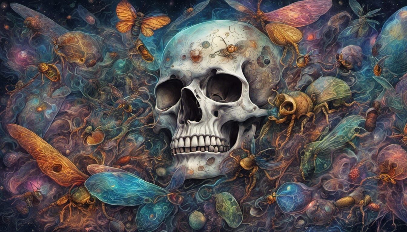 Skull - AI Generated Artwork - NightCafe Creator