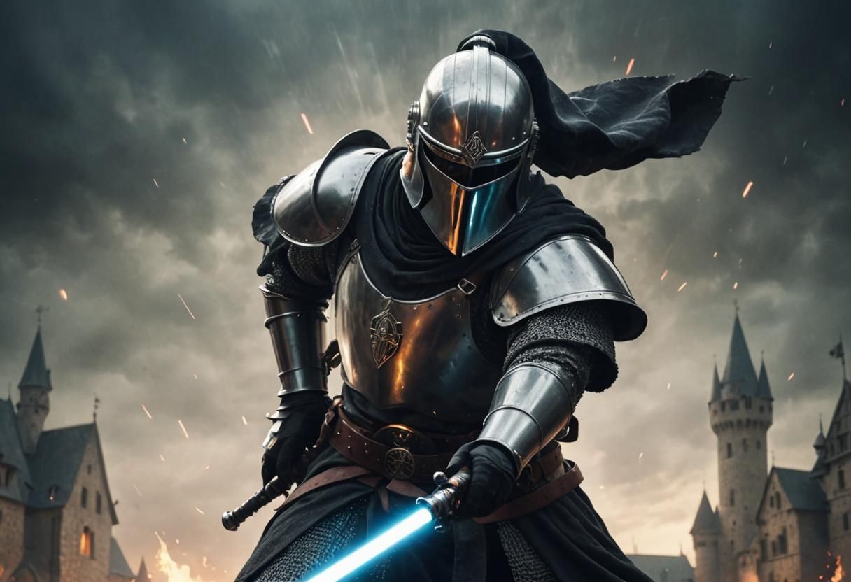 Medieval Jedi Knight - AI Generated Artwork - NightCafe Creator