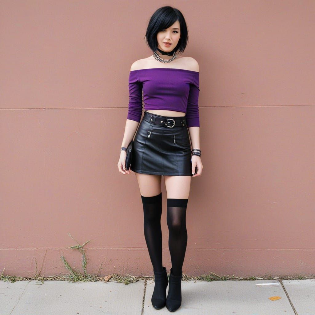 Sienna (Character) - Rebellious Cyberpunk Goddess with Edgy ...