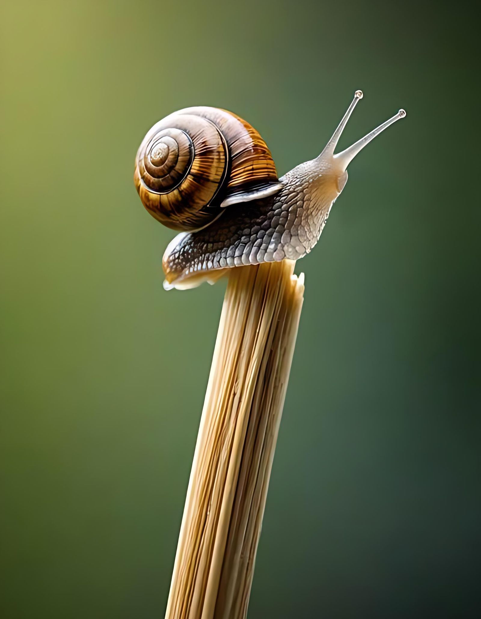 snail on a stick - AI Generated Artwork - NightCafe Creator